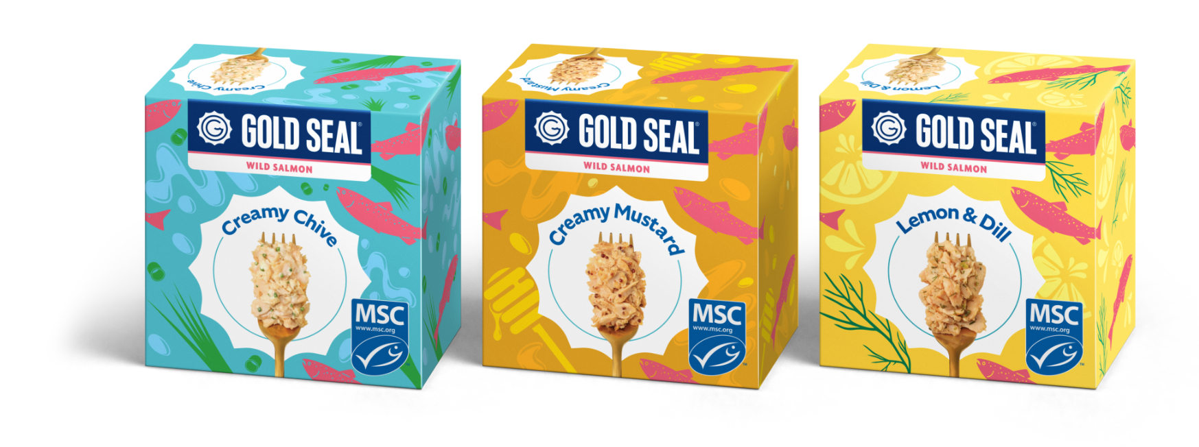 Wild Pink Salmon Flavours | Gold Seal
