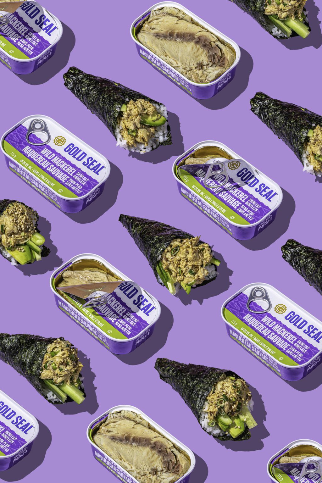 Canned Wild Mackerel in Olive Oil | Gold Seal Canned Seafood
